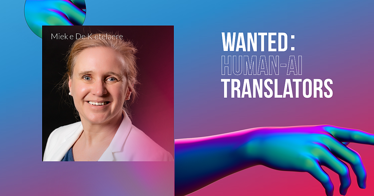 Wanted: human-AI translators | Gumption